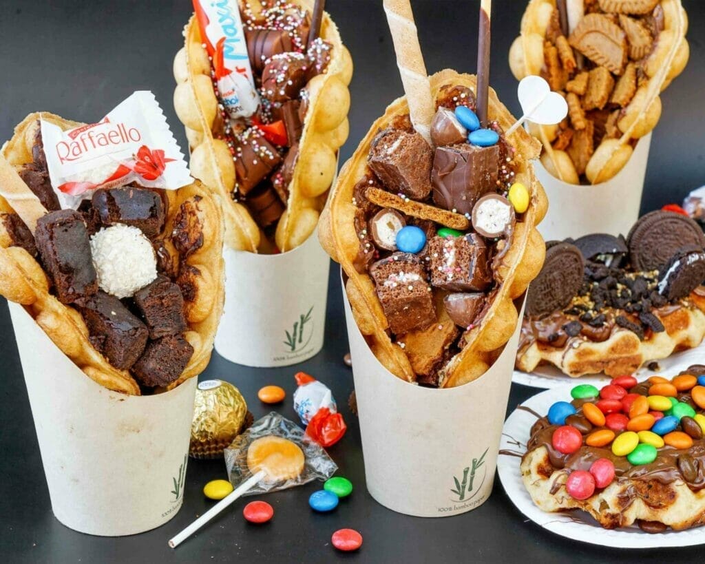 Recette bubble waffle